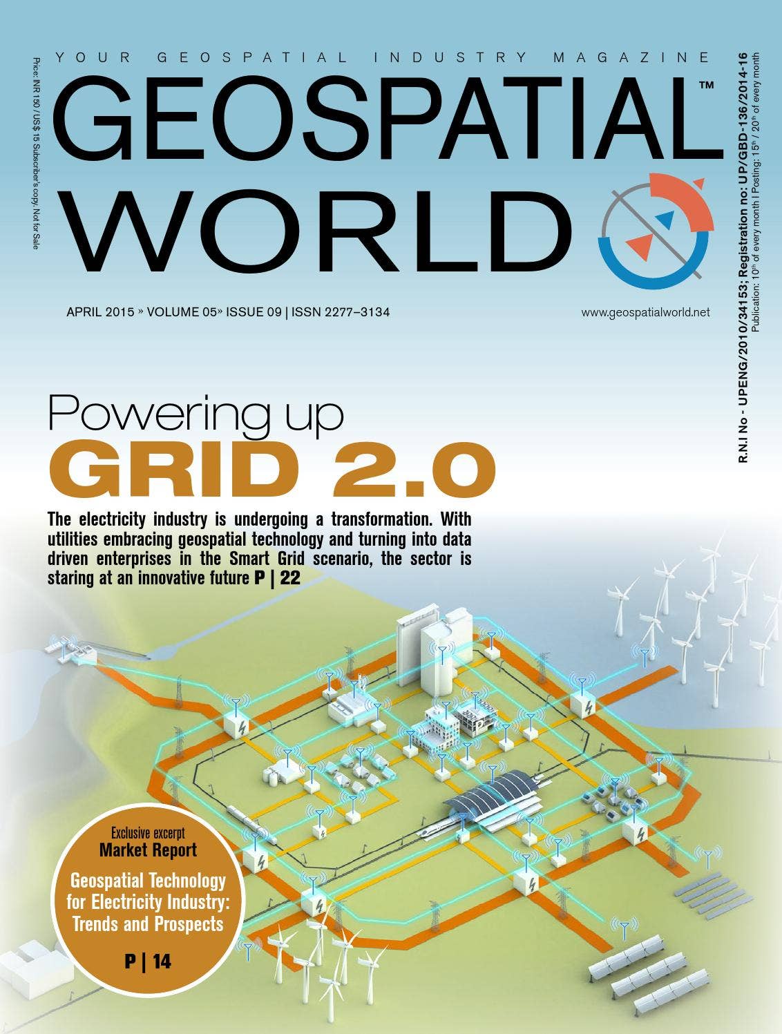 Geospatial world magazine gis electric utilities smart grid april 2015 ...
