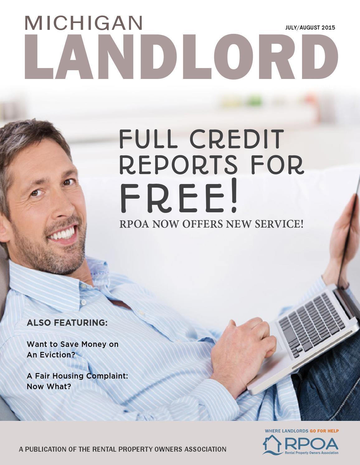 MI Landlord July/August 2015 by RPOA - Issuu
