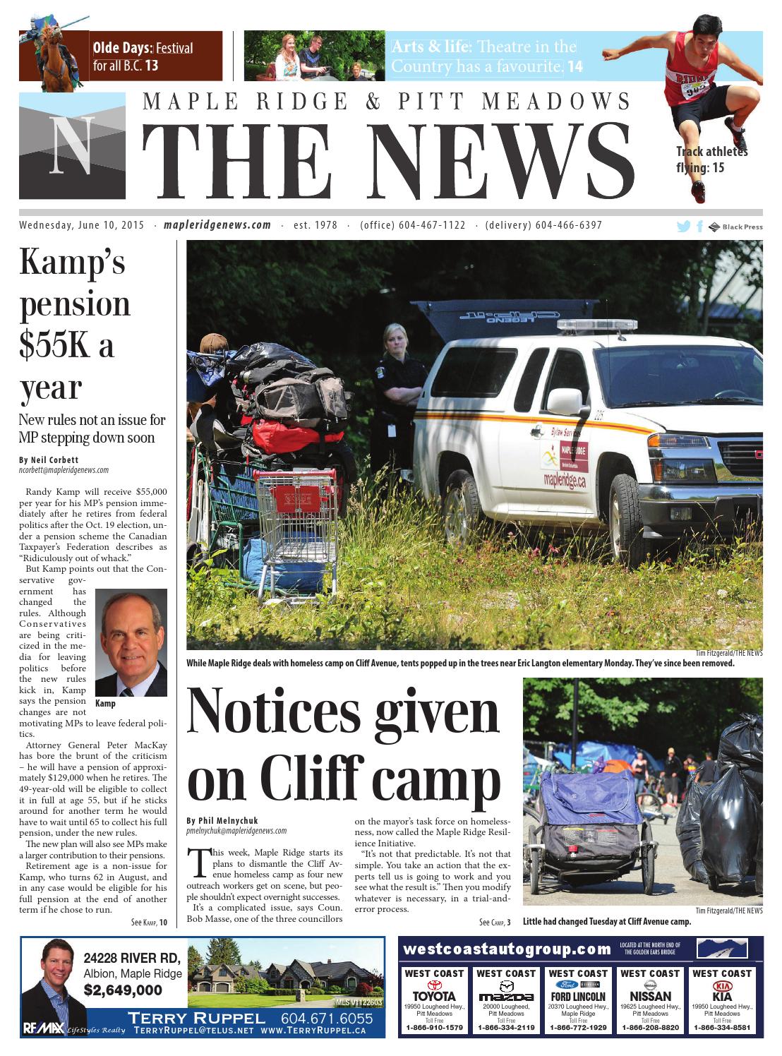 Maple Ridge News, June 10, 2015 by Black Press Media Group - Issuu