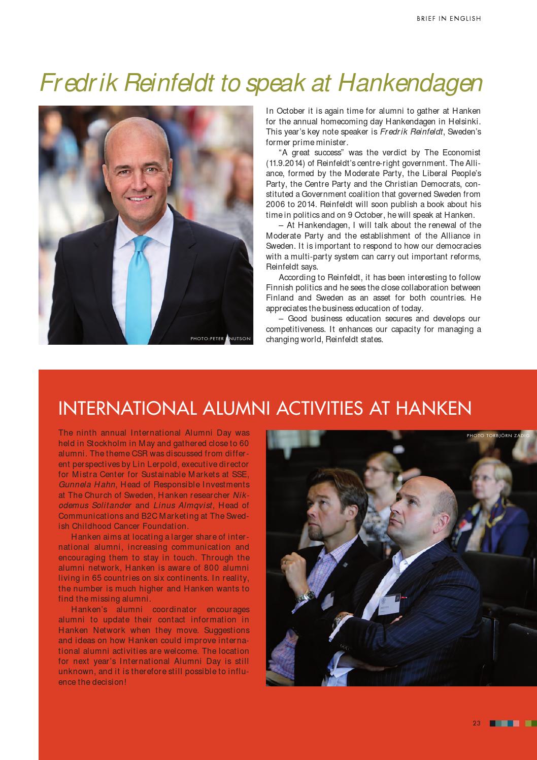 Hanken #2/2015 by Hanken School of Economics - Issuu