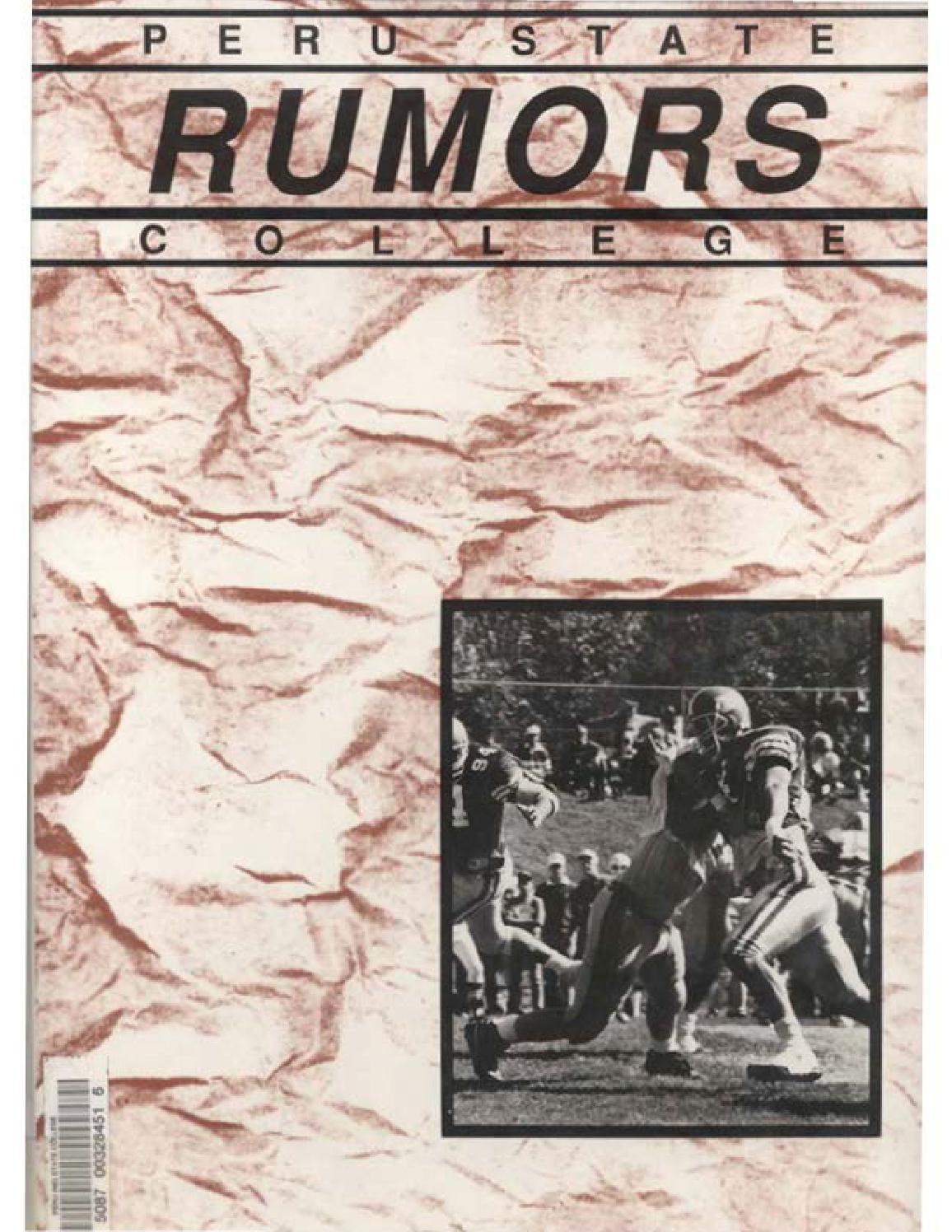 1991 - The Peruvian by Peru State College Library - Issuu