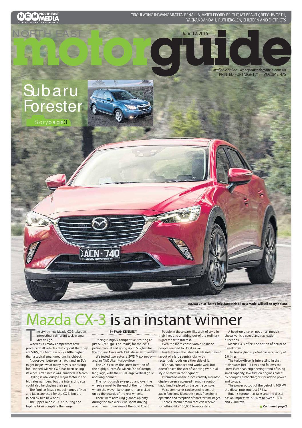 North East Motor Guide by Provincial Press Group - Issuu