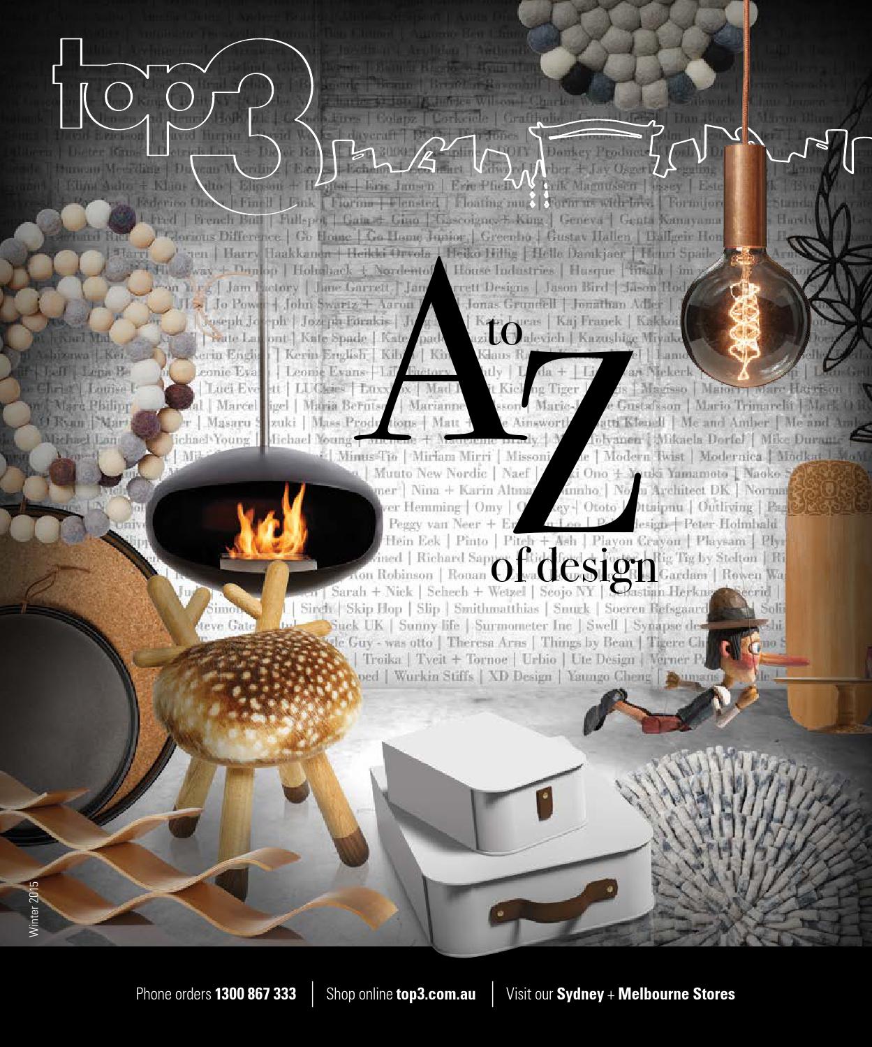 Top3 winter catalogue 2015 - The A-Z of Design by top3 - Issuu