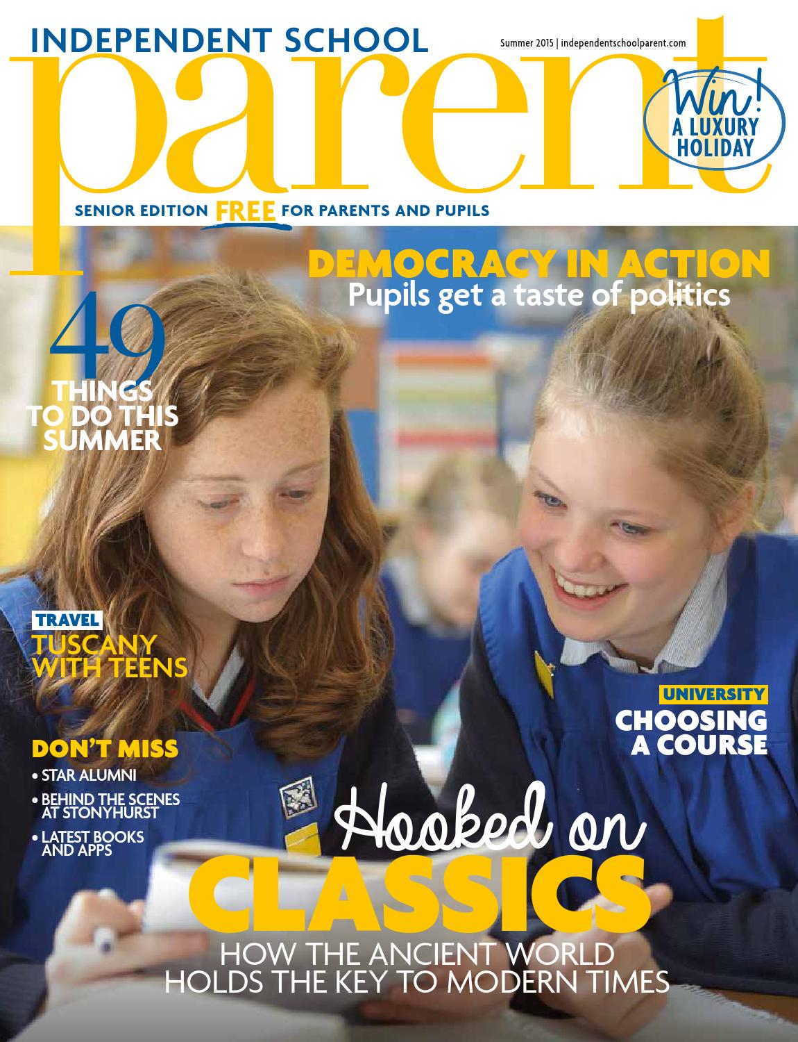 Independent School Parent Senior Summer 2015 by The Chelsea Magazine ...