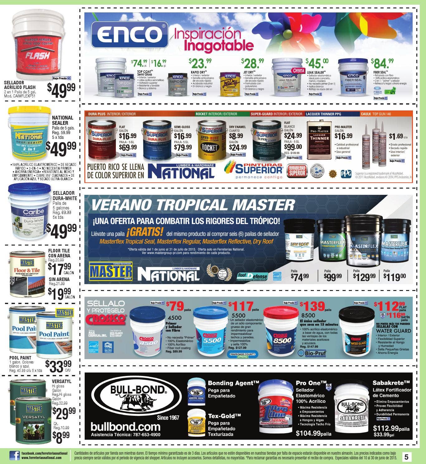 Shopper - National Lumber & Hardware - junio 2015 by El Vocero de ...
