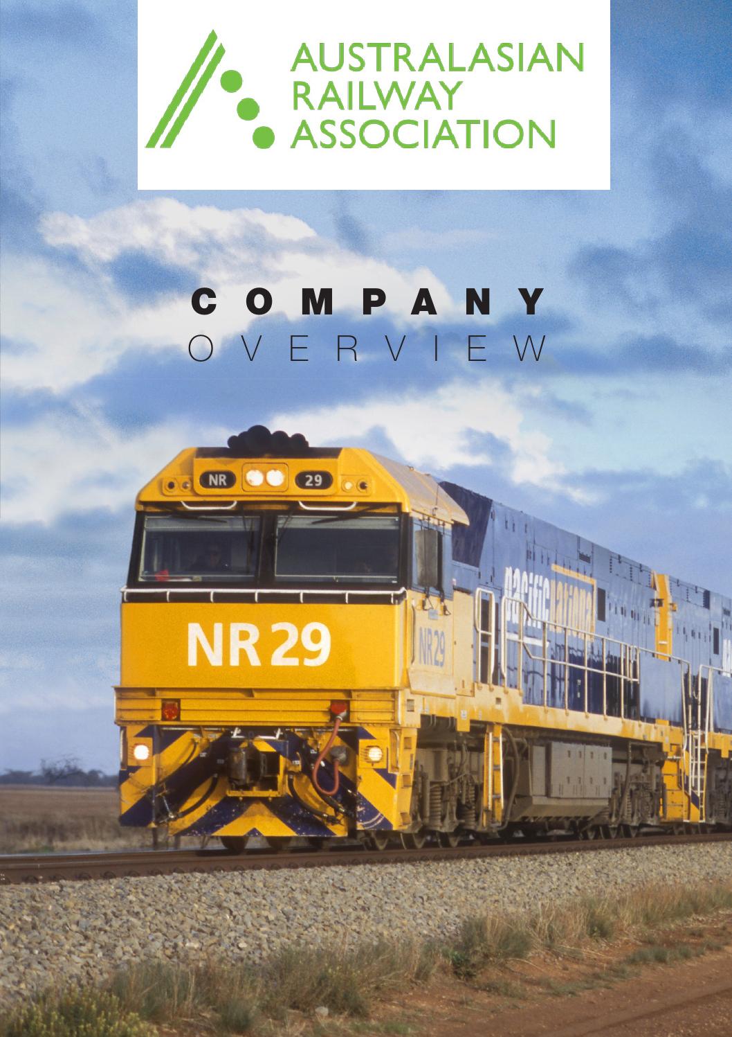 Brochure - Australasian Railway Association, June 2015 by Business ...