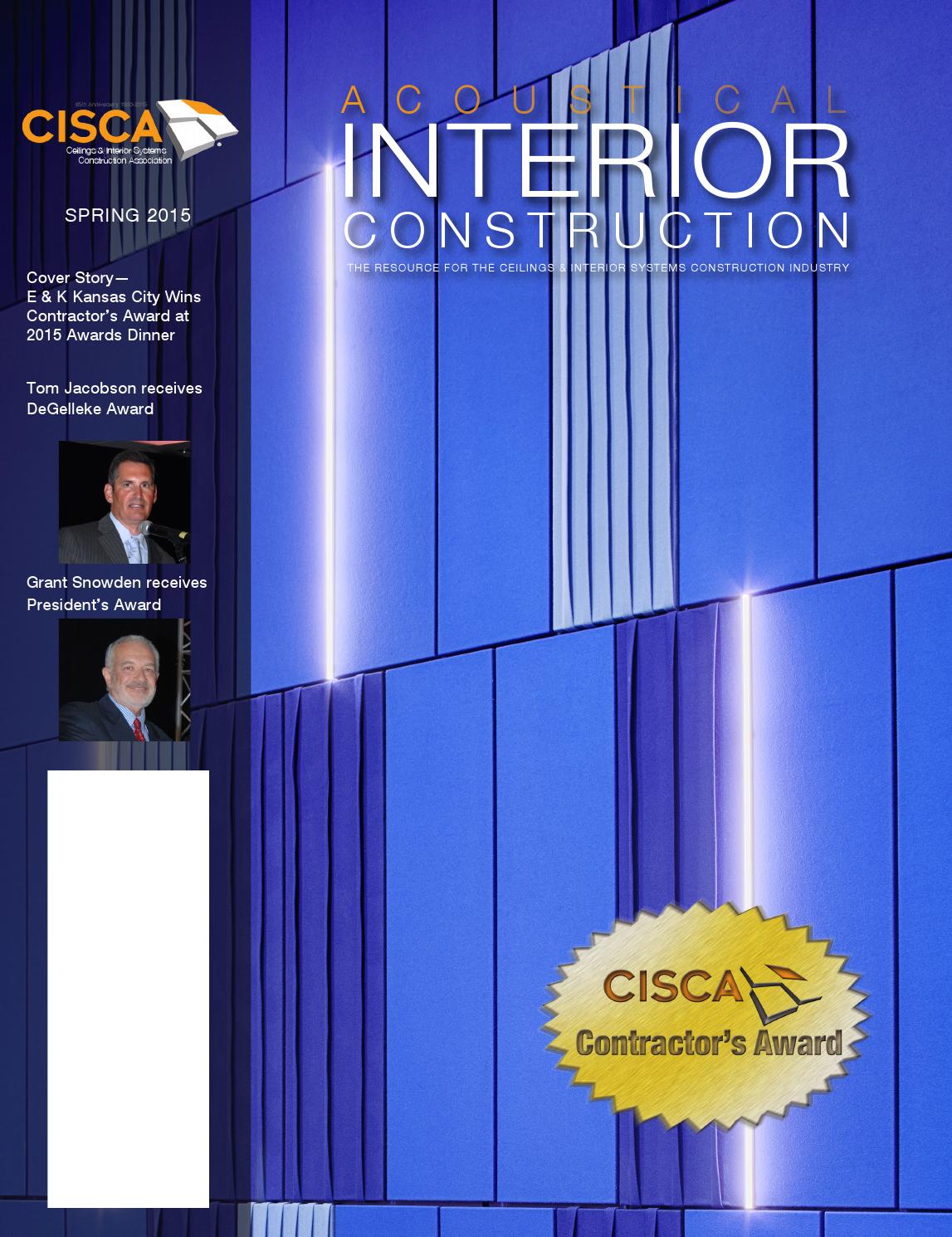 Acoustical Interior Construction magazine by Association Publishing ...