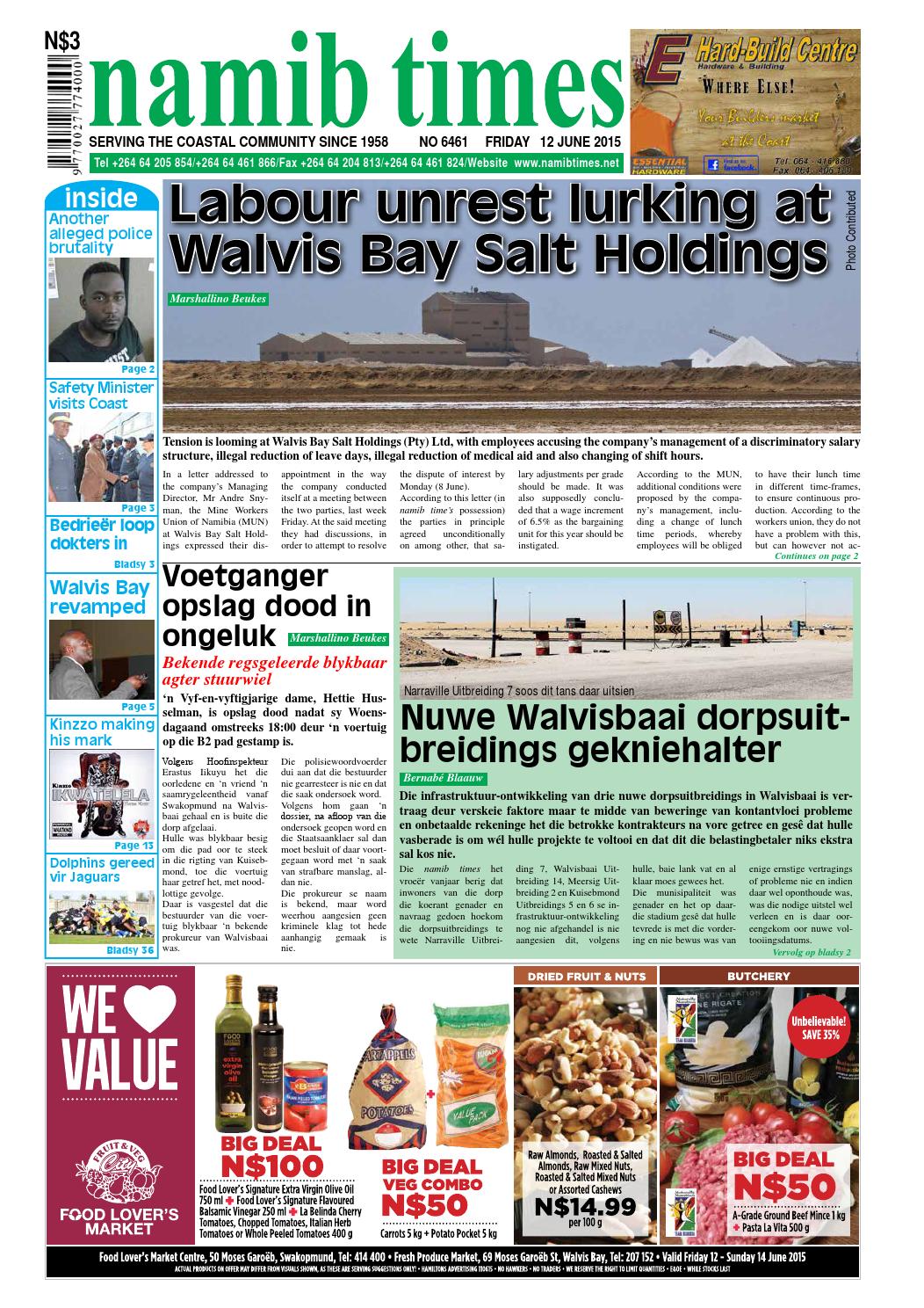 12 june namib times e edition by Namib Times Virtual - Issuu