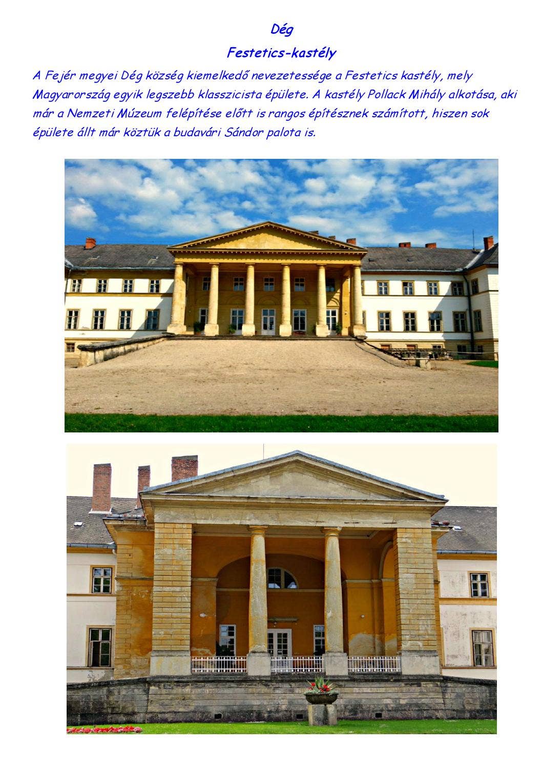 Festetics kastély by Vincze Péter Antal - Issuu