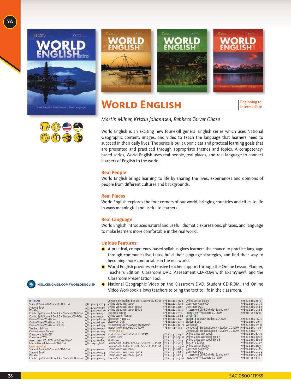 Cengage Learning | National Geographic Learning - ELT Catalogue 2015 by ...