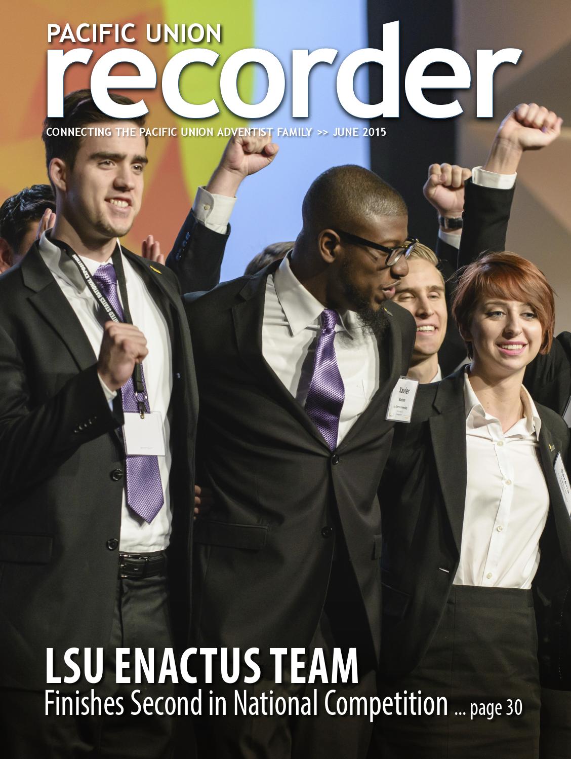 Pacific Union Recorder - June 2015 by Pacific Union Conference of ...