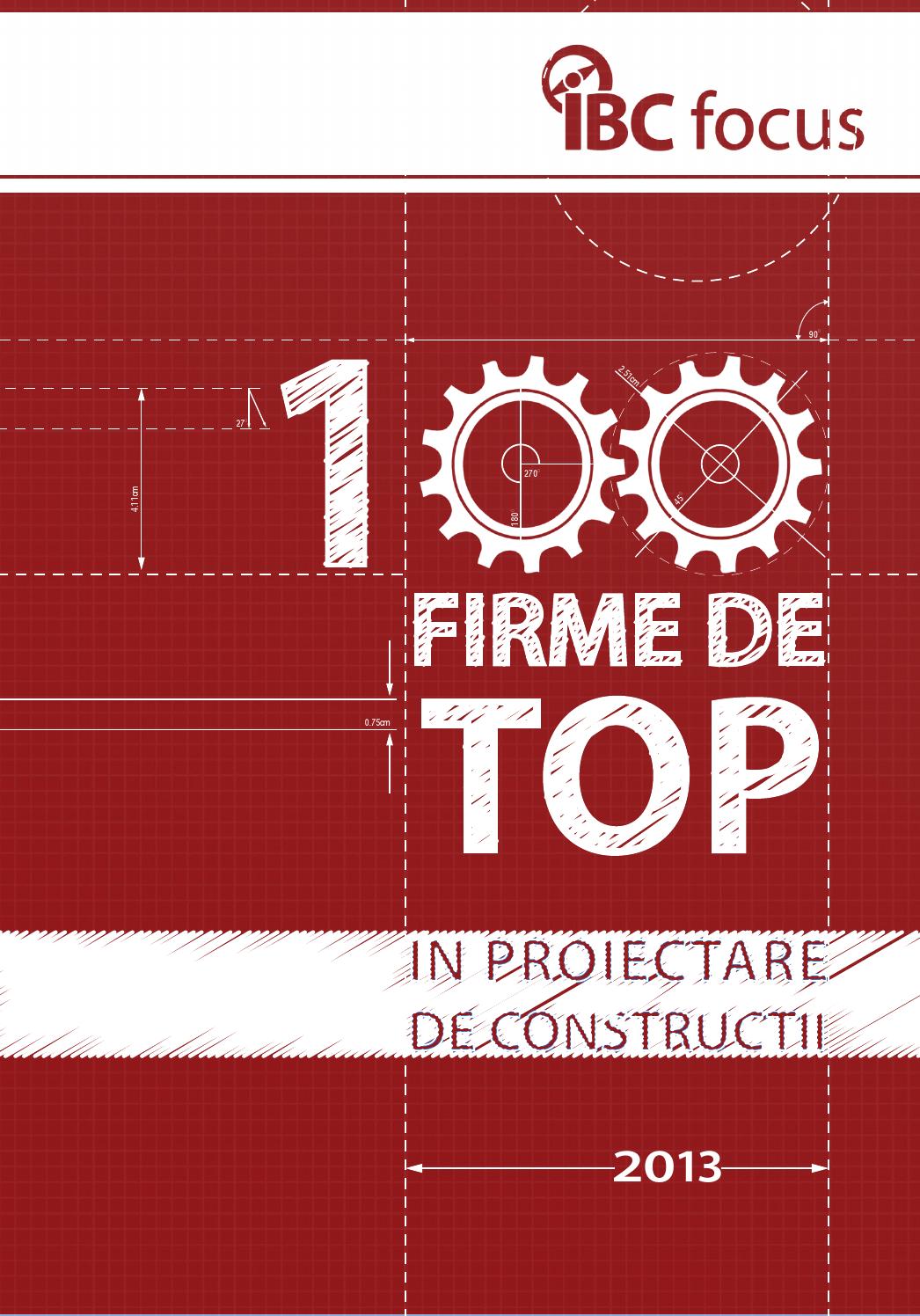100 Firme de TOP in proiectare de constructii 2013 - IBC Focus by IBC ...