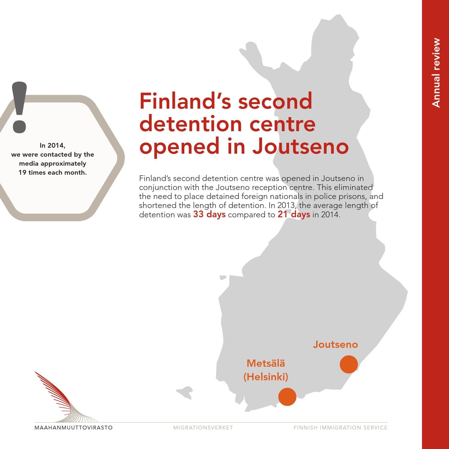 Annual review 2014 by Maahanmuuttovirasto Migri - Issuu