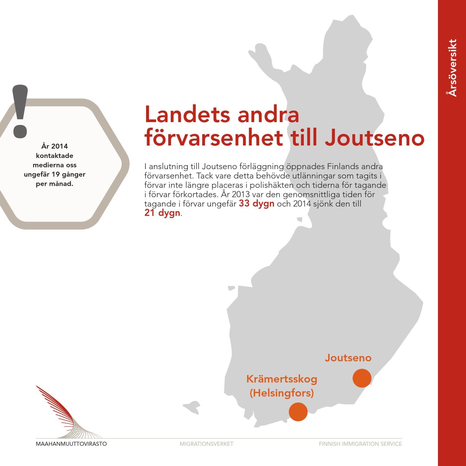 Årsöversikt 2014 by Maahanmuuttovirasto Migri - Issuu