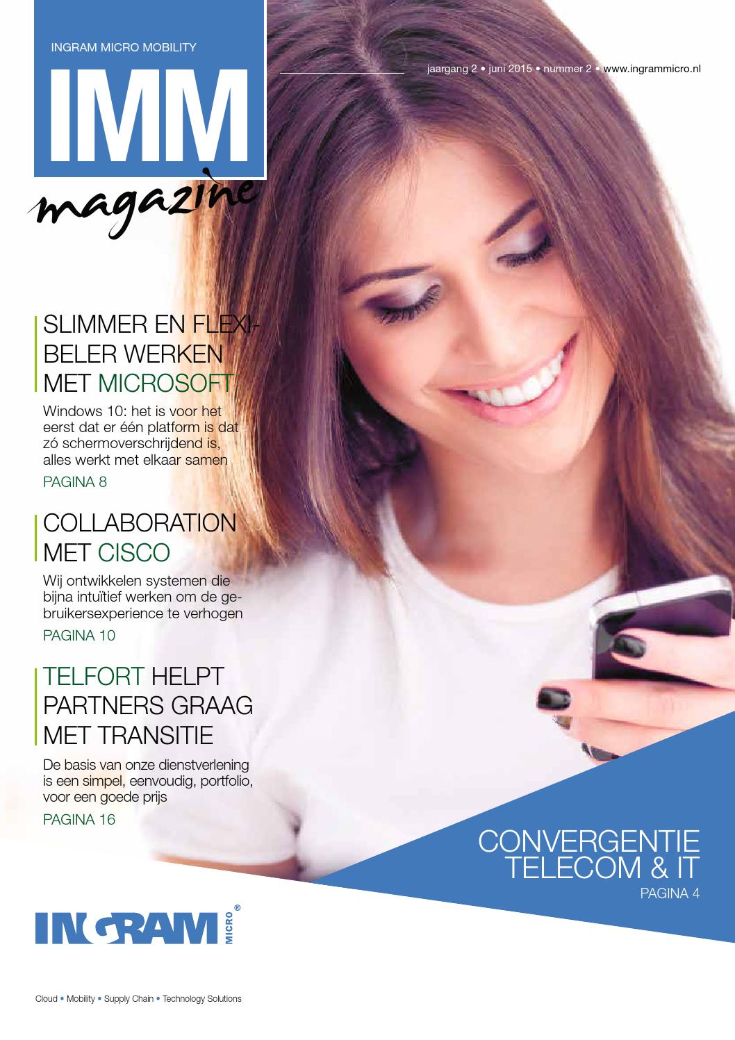 IMM magazine 2015 - nr. 2 by Ingram Micro B.V. - Issuu