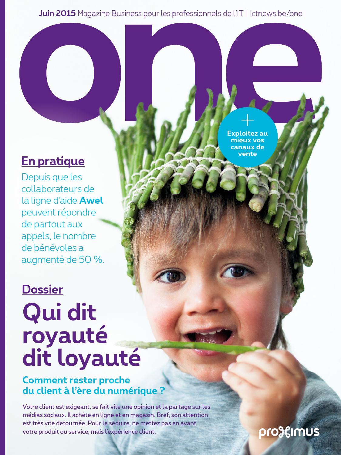 Proximus One • Juin 2015 by Proximus - Issuu