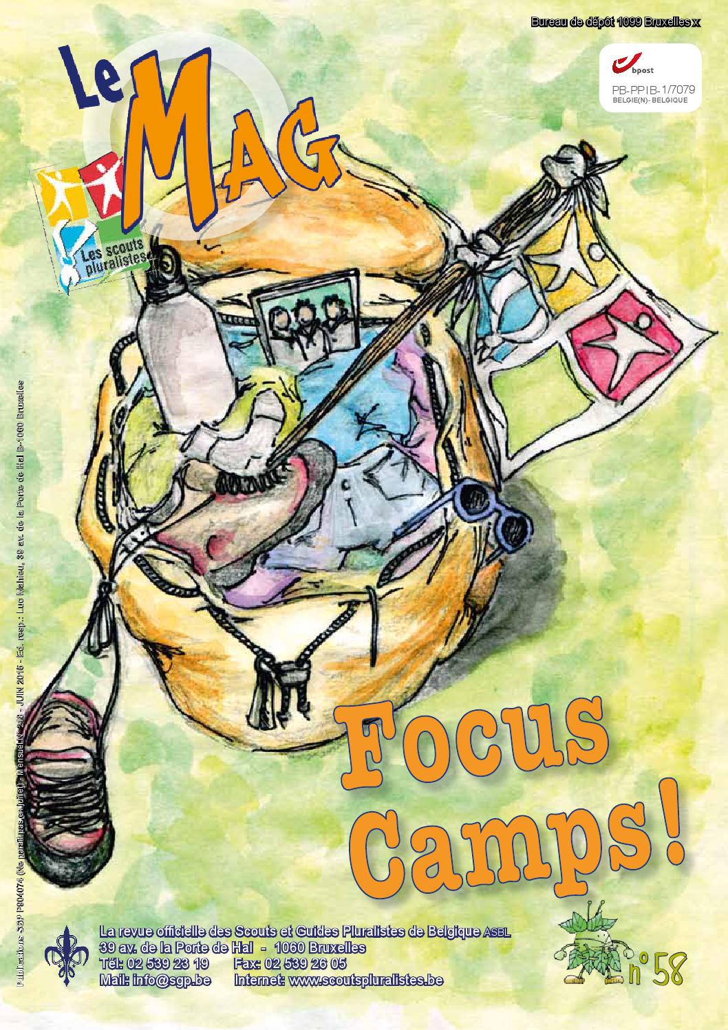 Le Mag 58 by Scouts et Guides Pluralistes de Belgique ASBL - Issuu