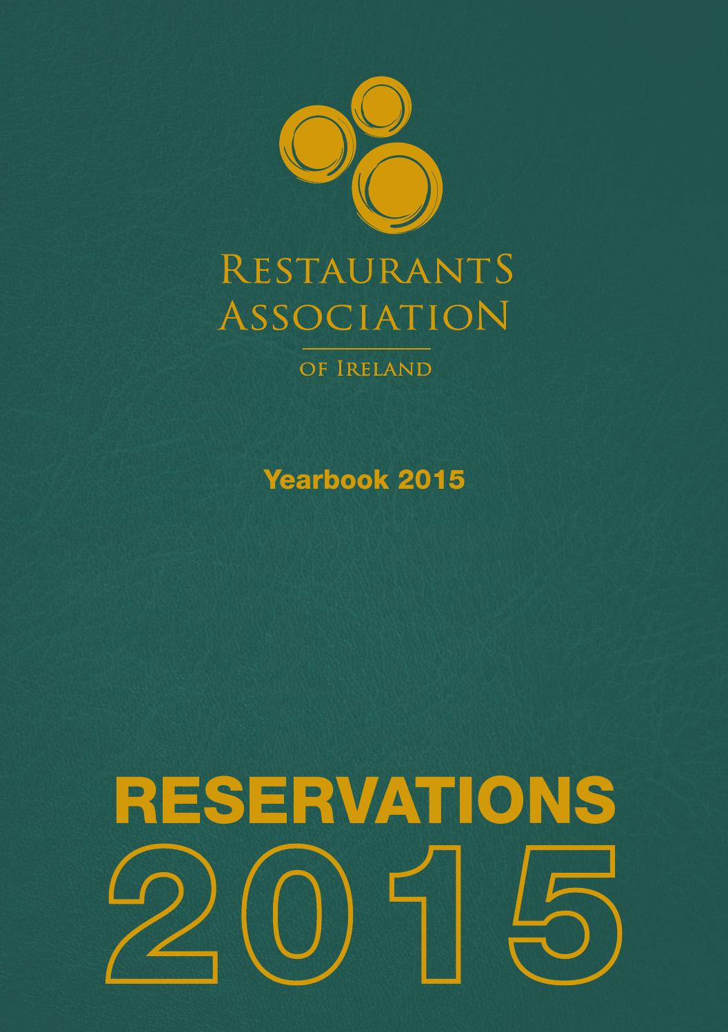 Restaurants Association of Ireland 2015 by Ashville Media Group - Issuu