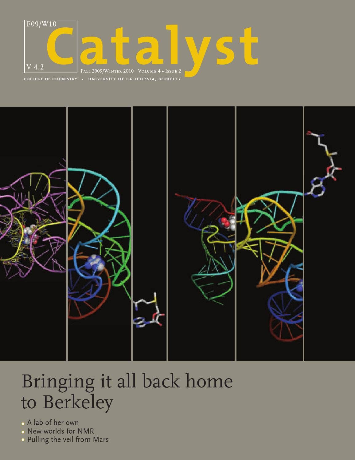 Catalyst Magazine V 4.2 by CATALYST MAGAZINE College of Chemistry, UC ...