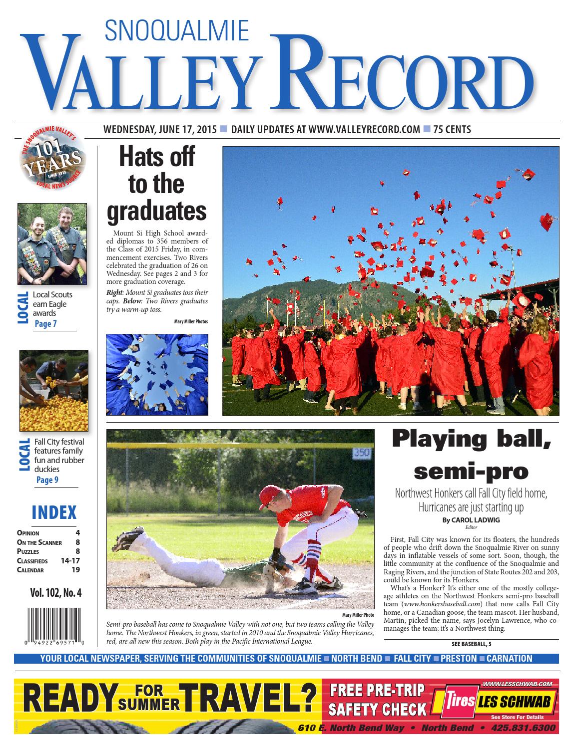 Snoqualmie Valley Record, June 17, 2015 by Sound Publishing - Issuu