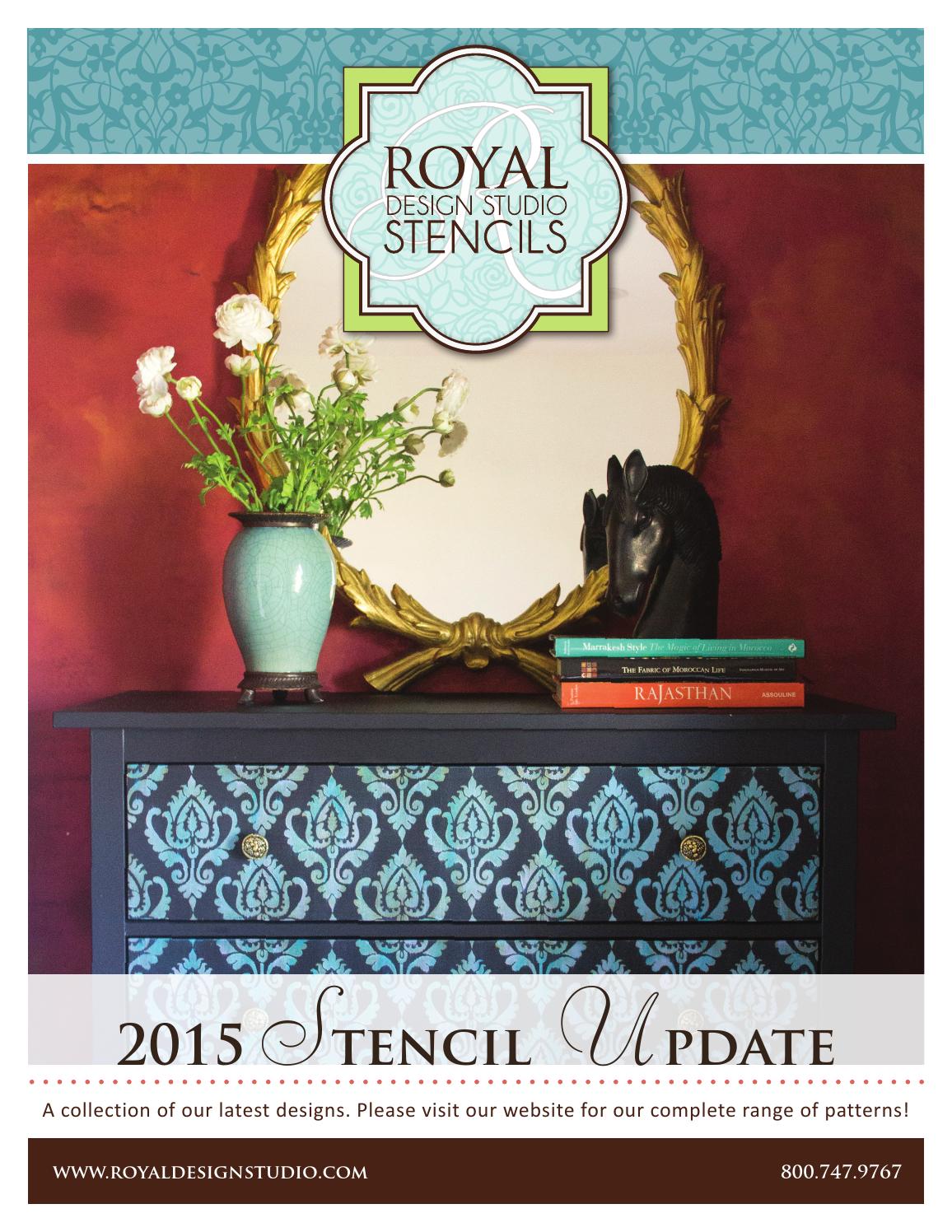 2015 Stencil Update by Royal Design Studio by Royal Design Studio and ...