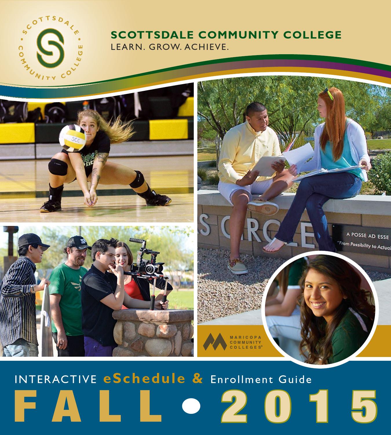 SCC Fall 2015 eSchedule Enrollment Guide by The Maricopa Community ...