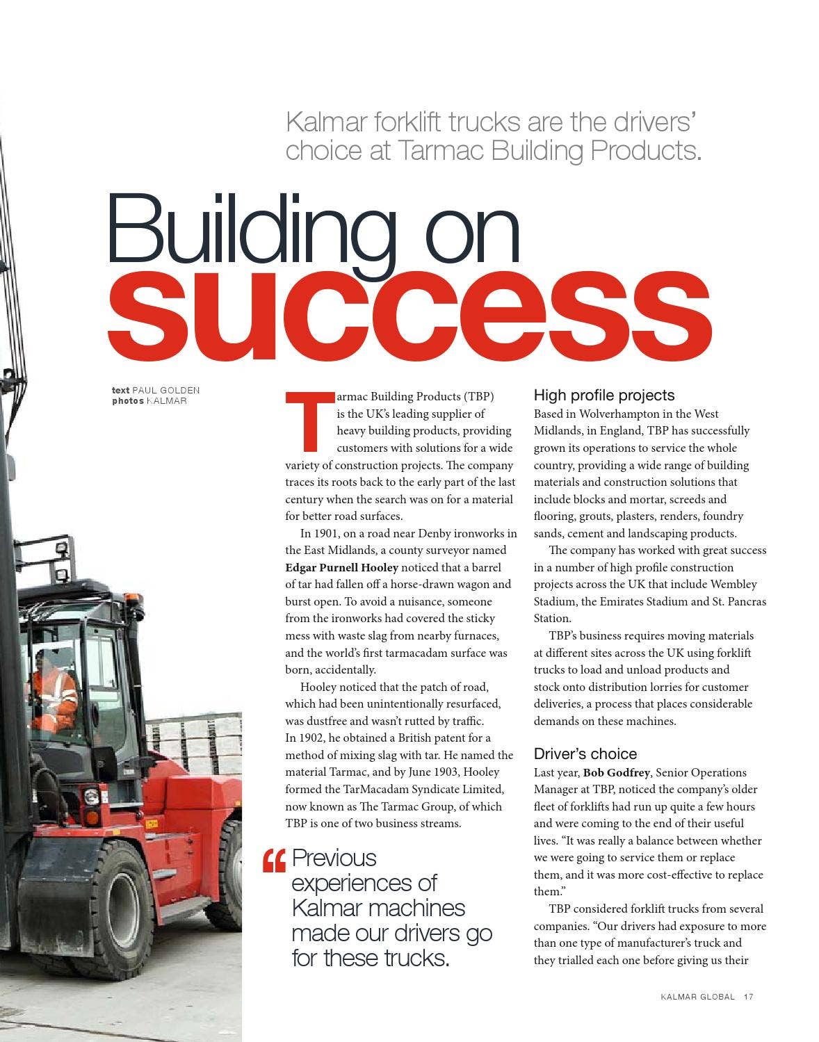 Kalmar Global 1/2015 by Cargotec - Issuu