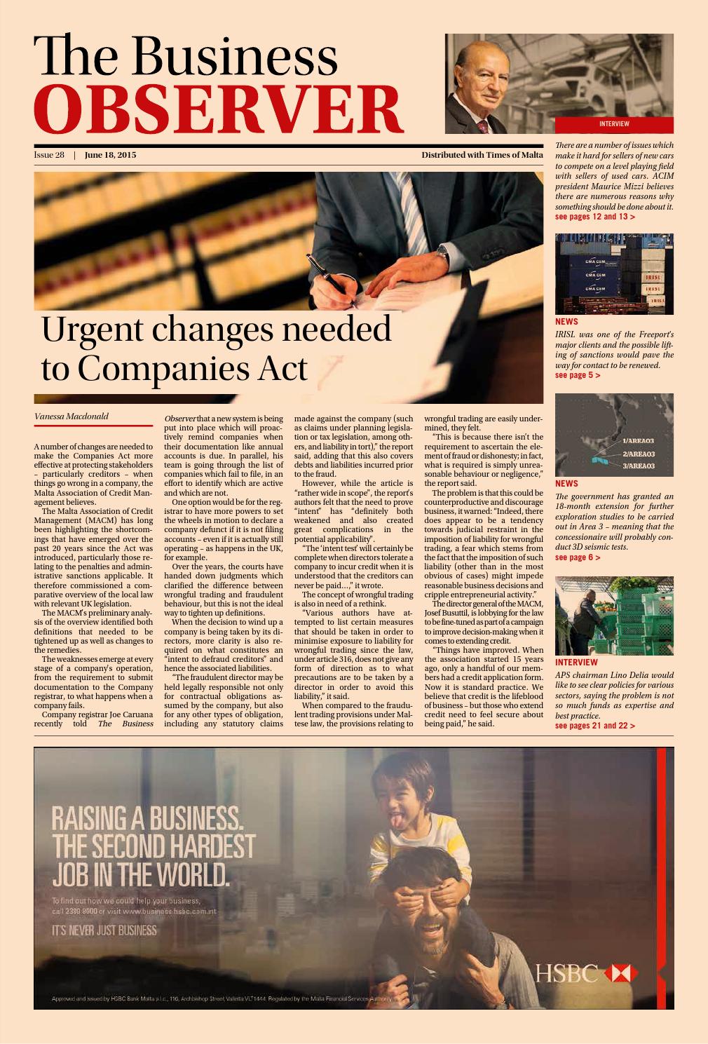 The Business Observer Newspaper 18th June by Content House Group - Issuu