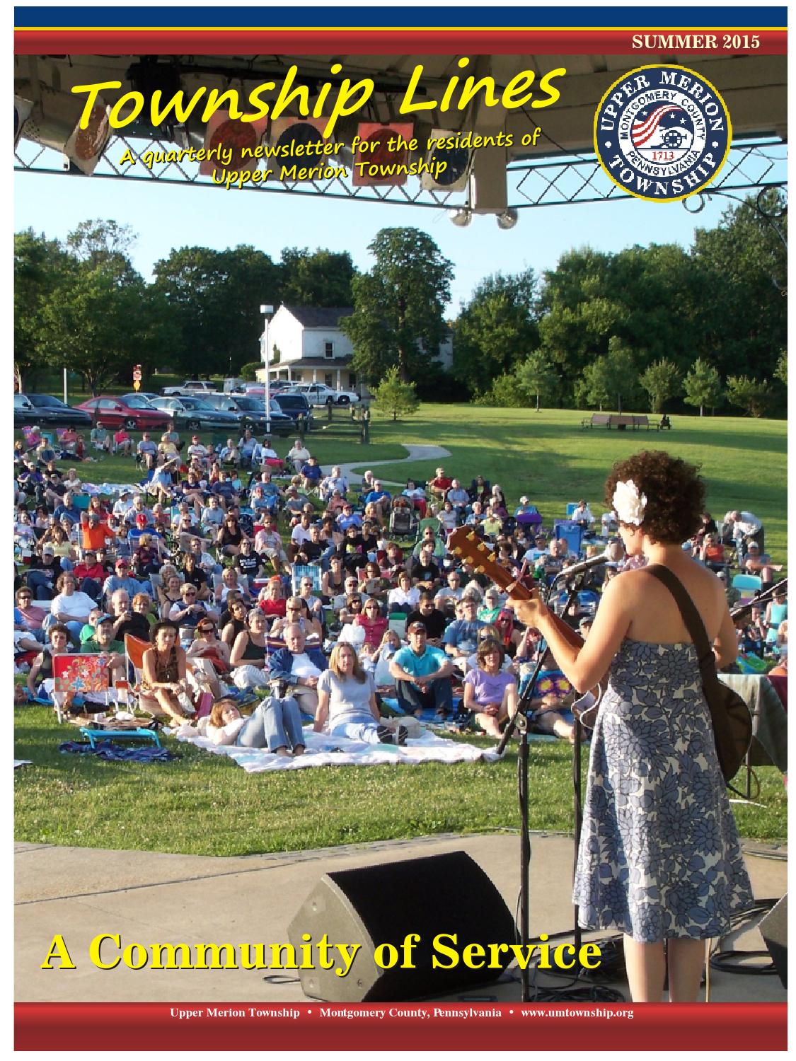 Upper Merion Township Lines Summer 2015 by Franklin Maps - Issuu