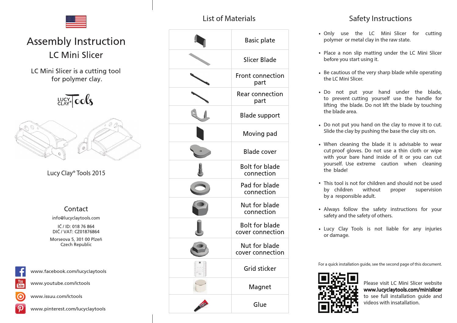 LC Mini Slicer: Quick guide by LC Tools - Issuu