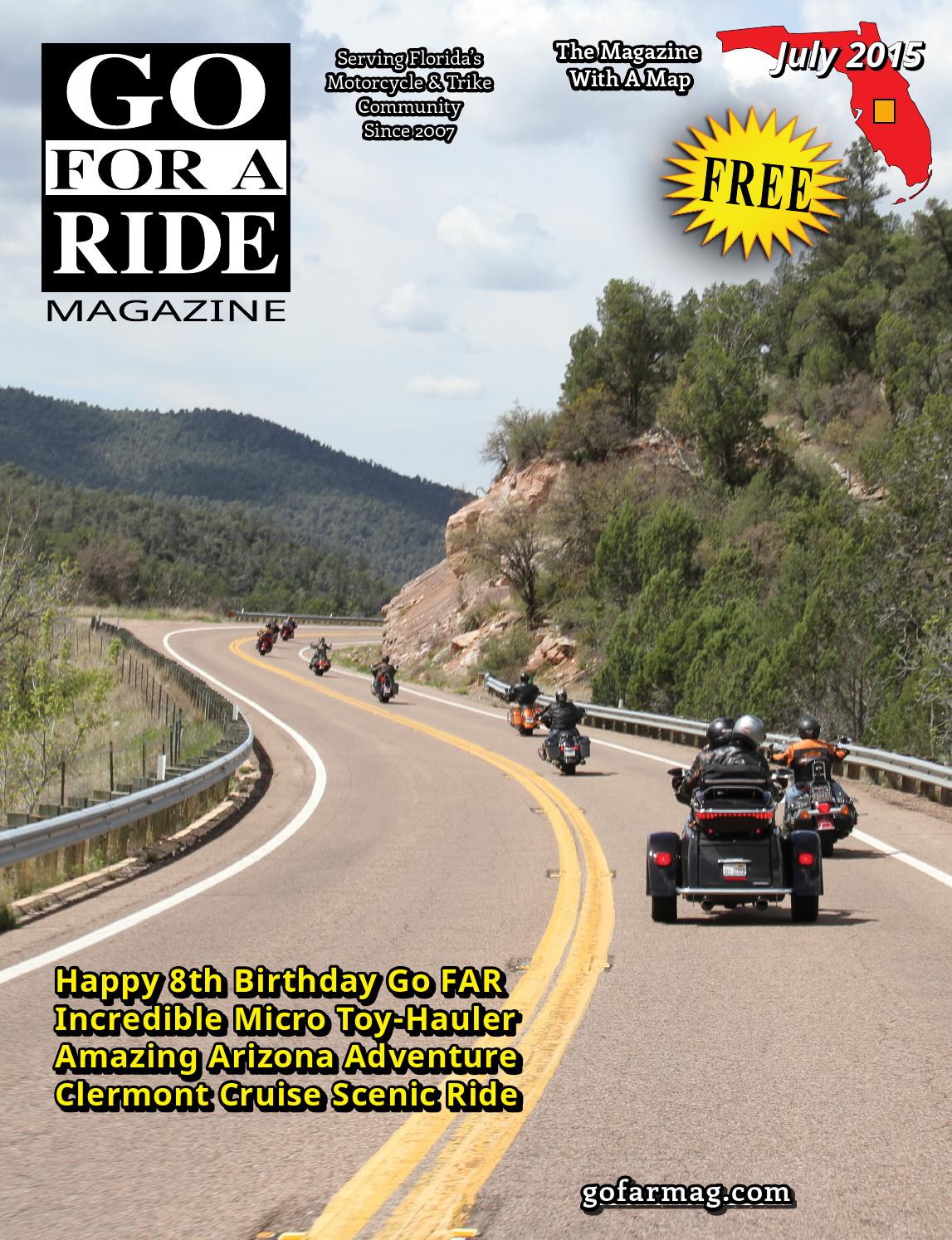 Go For A Ride Magazine, July 2015 by Go For A Ride Magazine - Issuu