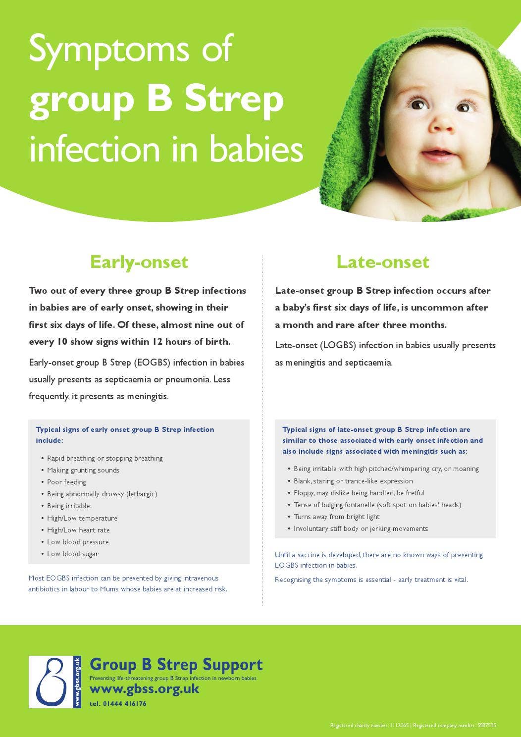 Neonatal Group B Strep Rash