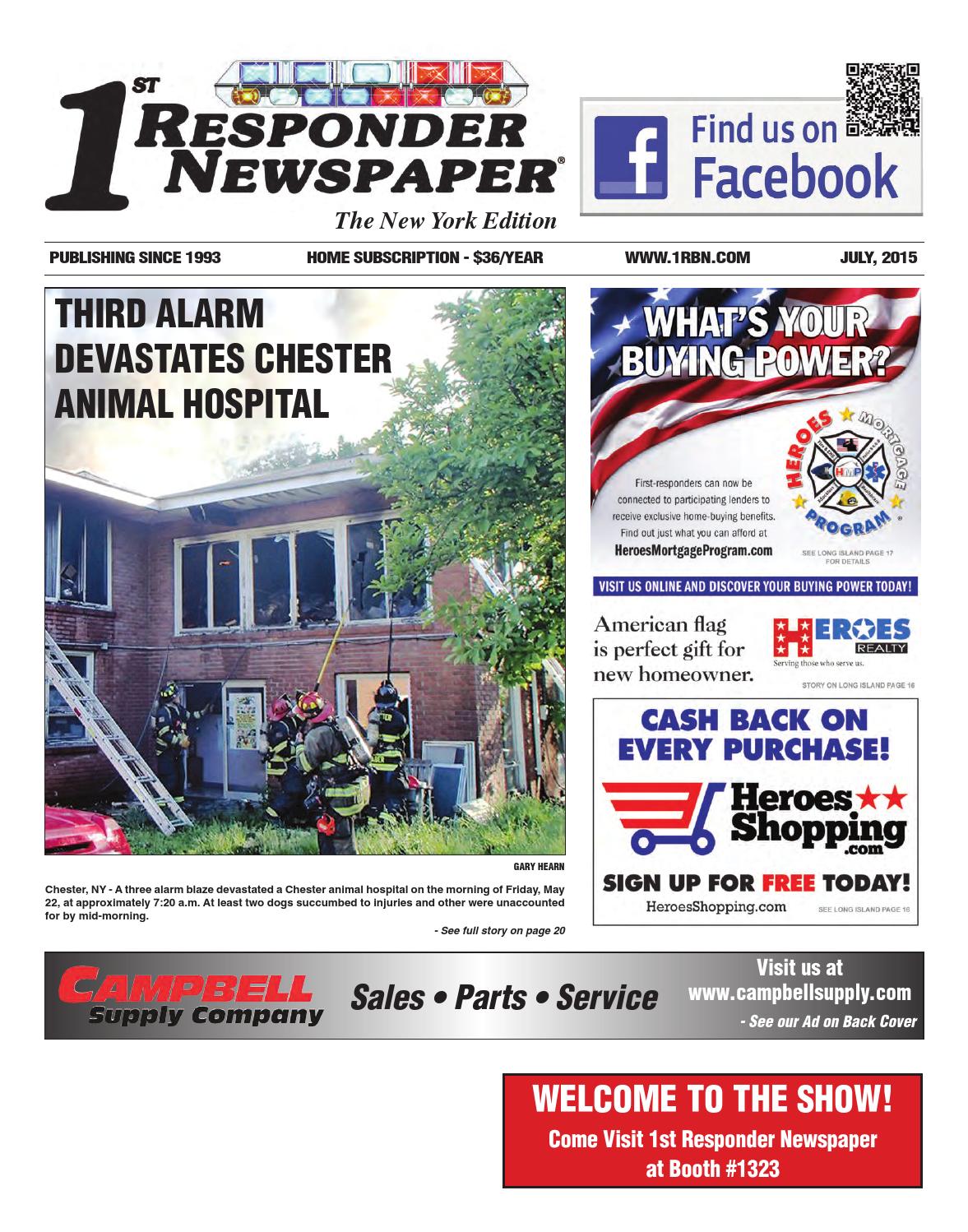 1st Responder News New York July Edition by Belsito Communications Inc ...