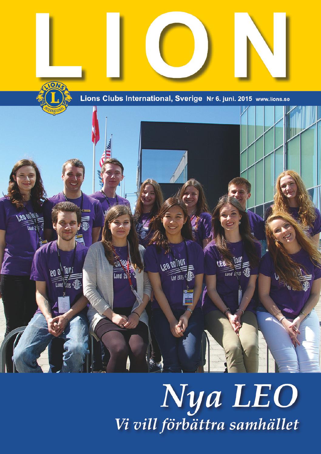 Tidningen LION nr 6-14-15 by Lions Clubs International MD101 - Issuu