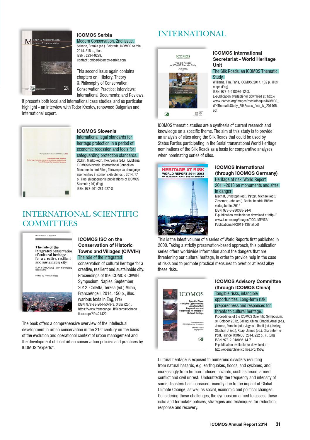 ICOMOS International Secretariat e