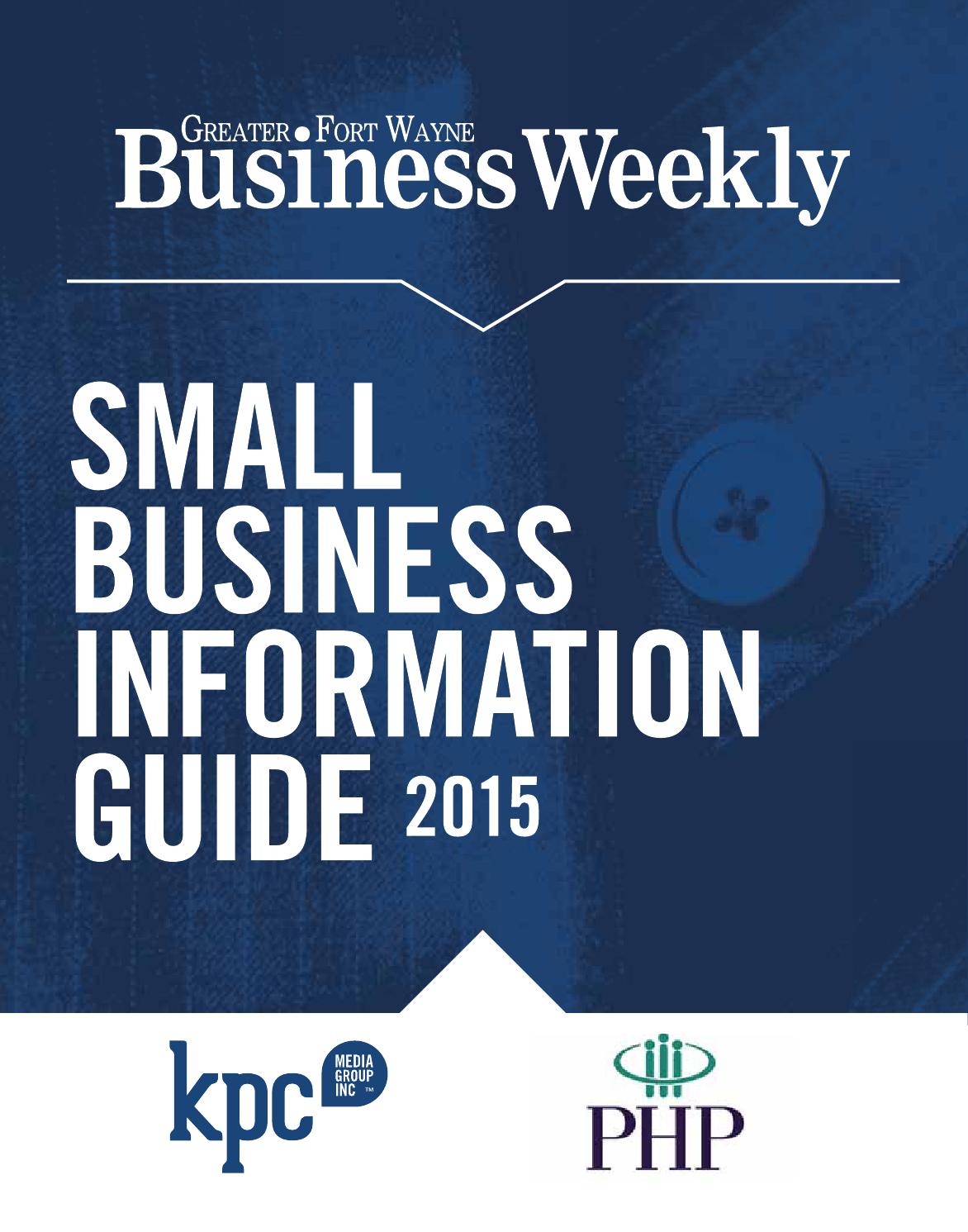 Small Business Information Guide 2015 by KPC Media Group - Issuu