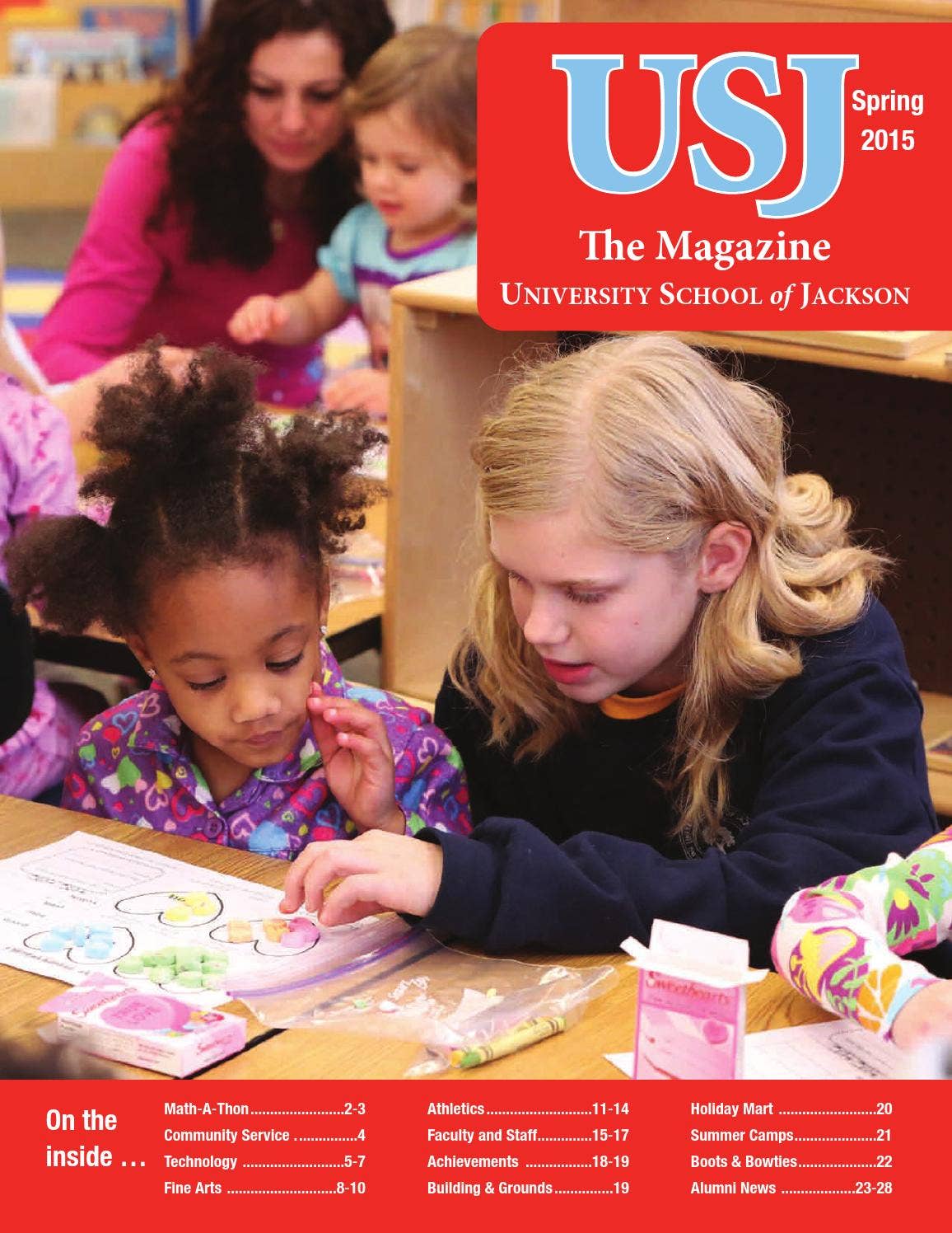 2015 spring usj magazine by University School of Jackson - Issuu