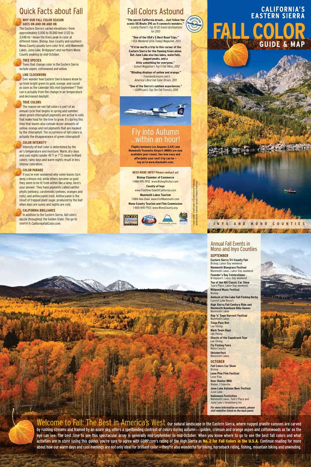 Eastern Sierra Fall Color Guide (2013) by Museum of Western Film ...