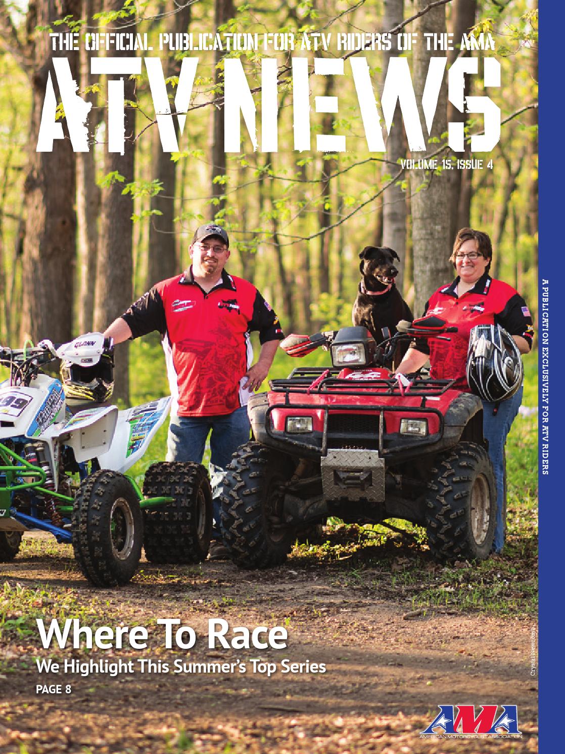 ATV News July/August 2015 by American Motorcyclist Association - Issuu