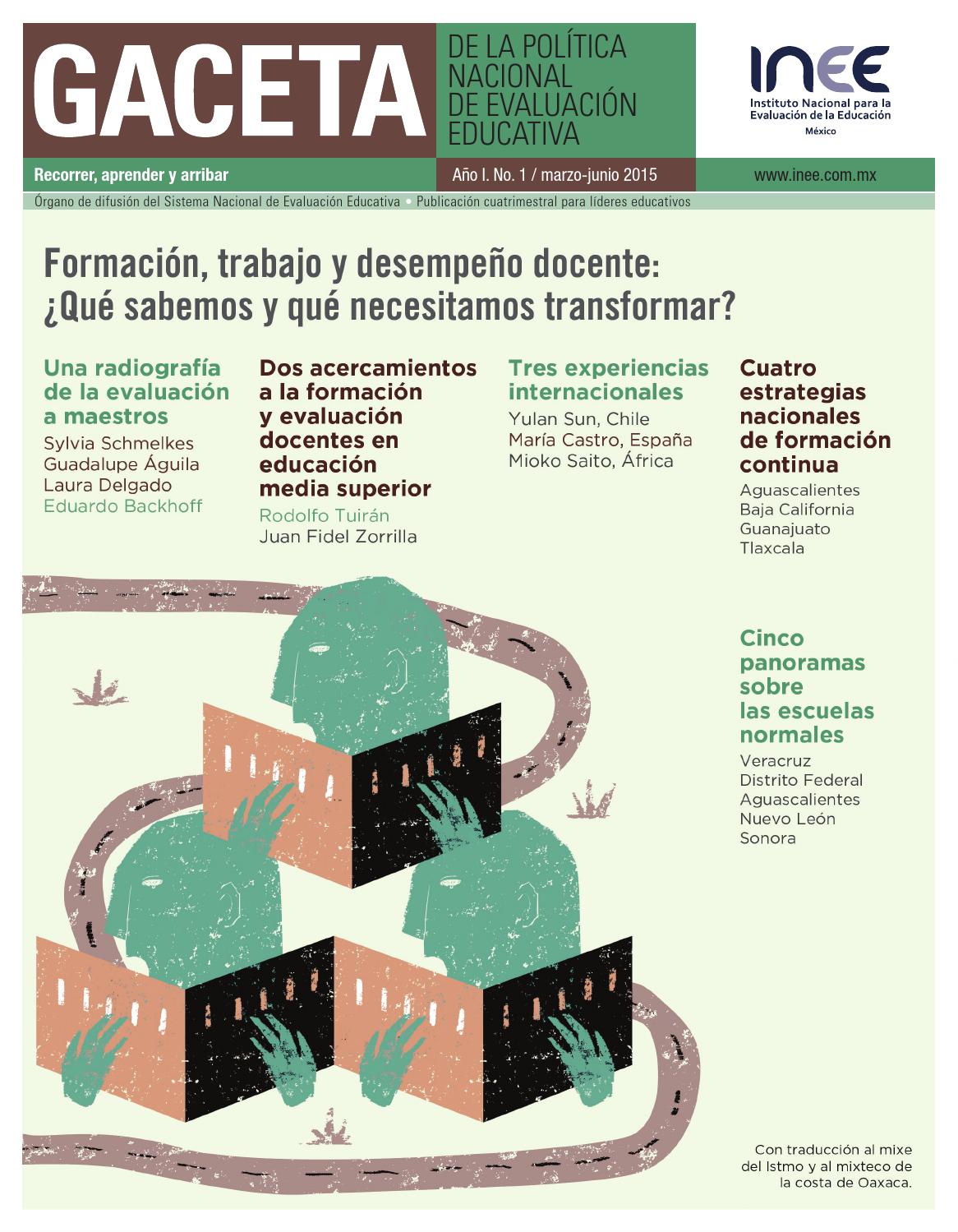 Gaceta INEE 01 by Benito Lopez - Issuu
