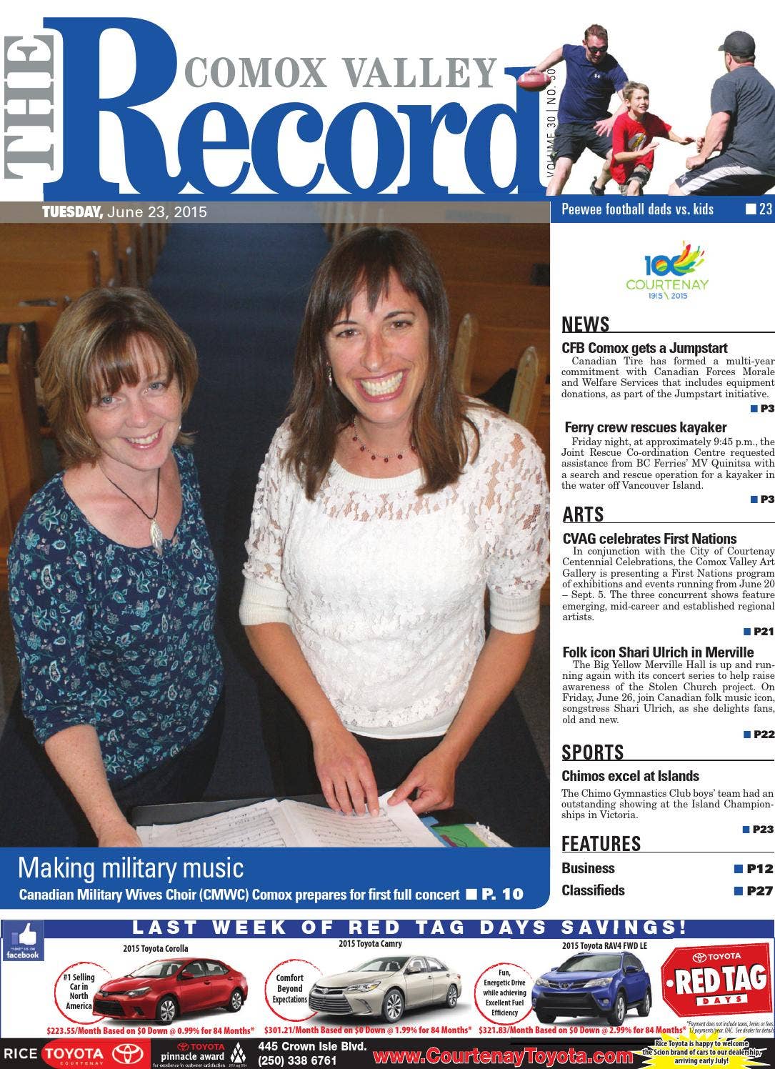 Comox Valley Record, June 23, 2015 by Black Press Media Group - Issuu