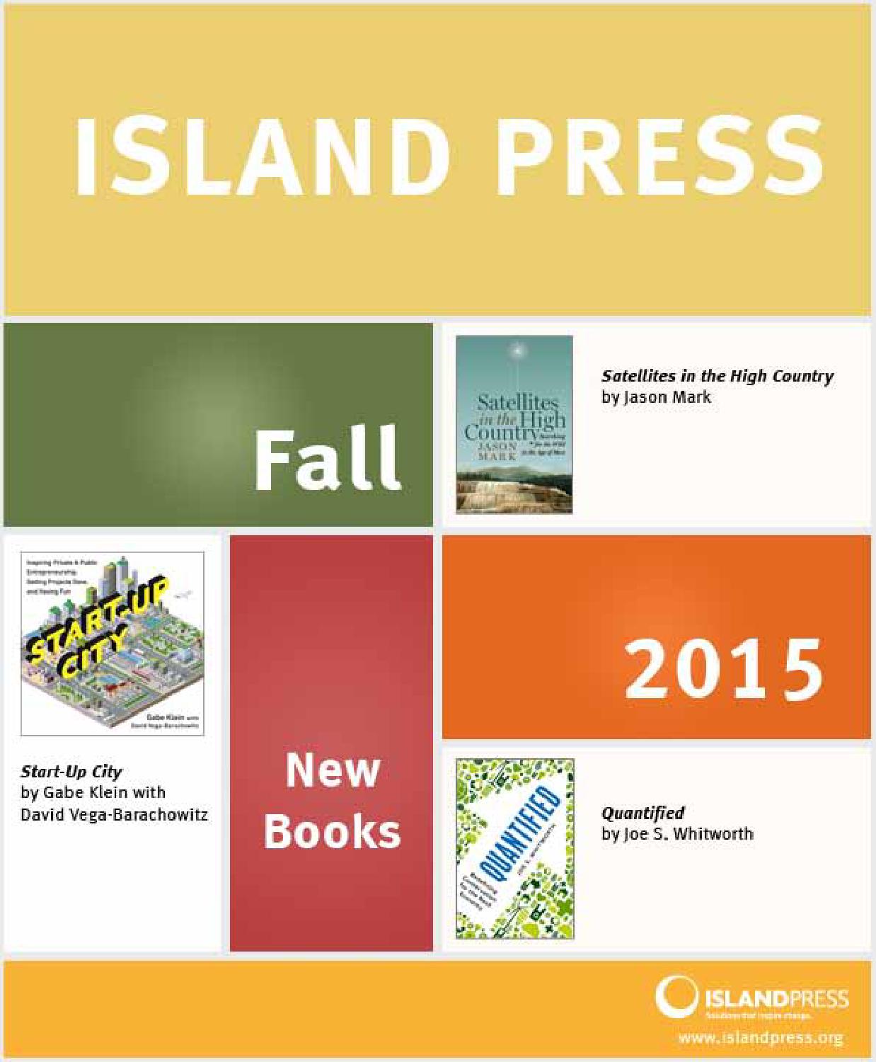 Fall 2015 by Island Press - Issuu