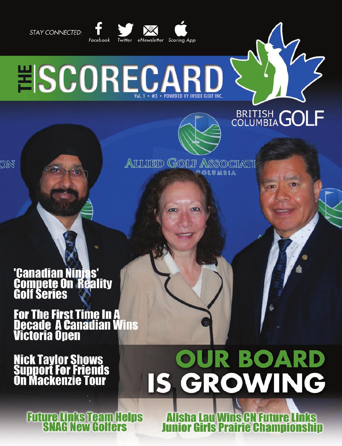 British Columbia Golf - The Scorecard Magazine Vol. 1 • Issue 3 by ...