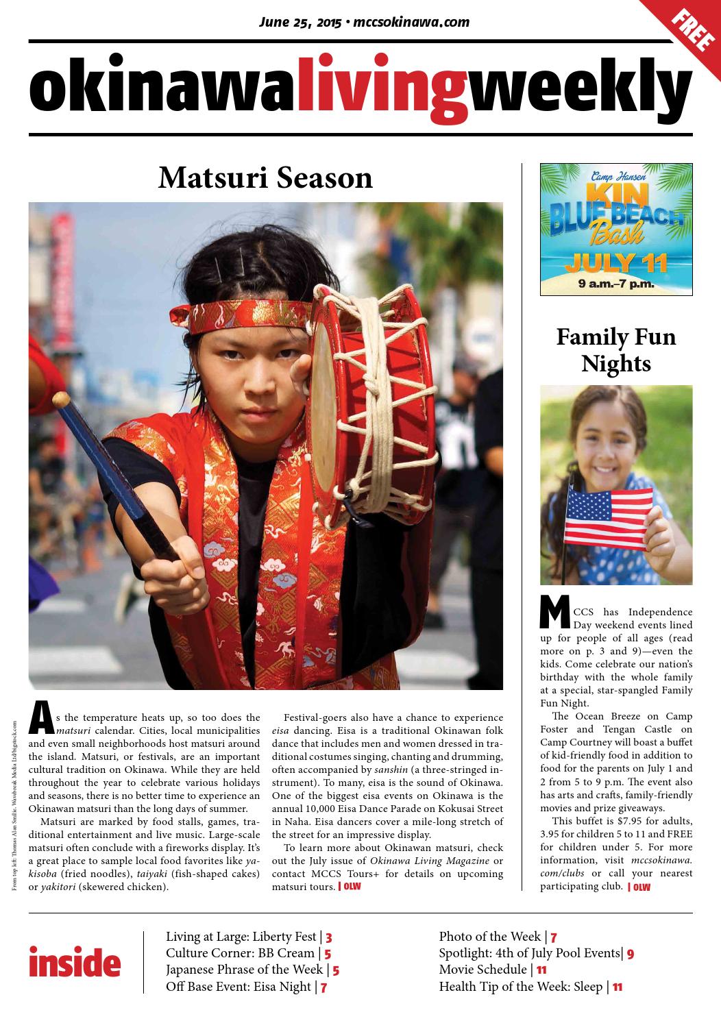 Okinawa Living Weekly by MCCS Okinawa - Issuu