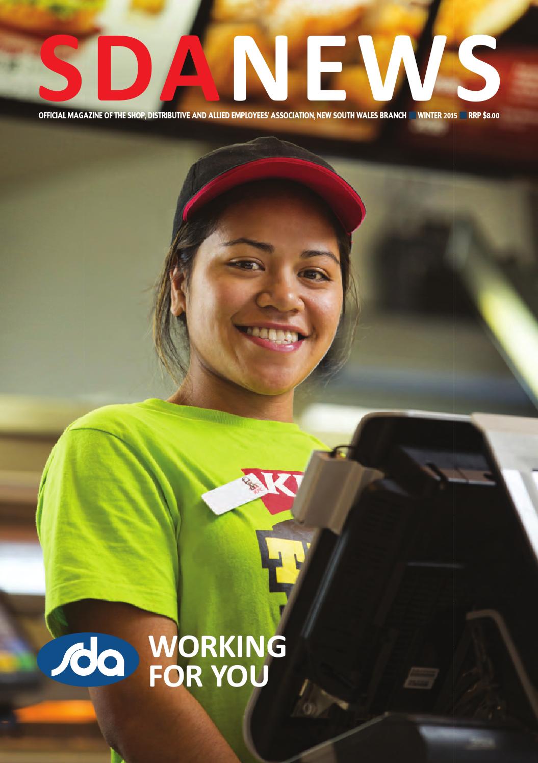 SDA News 2015 Winter by SDA NSW - Issuu