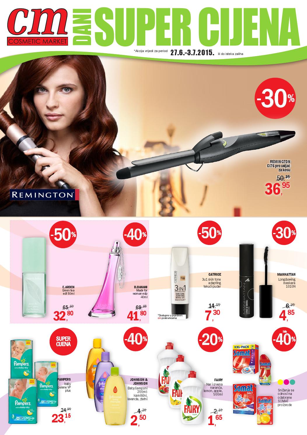 Dani Super Cijena 27.6.-3.7.2015. by CM-Cosmetic Market - Issuu