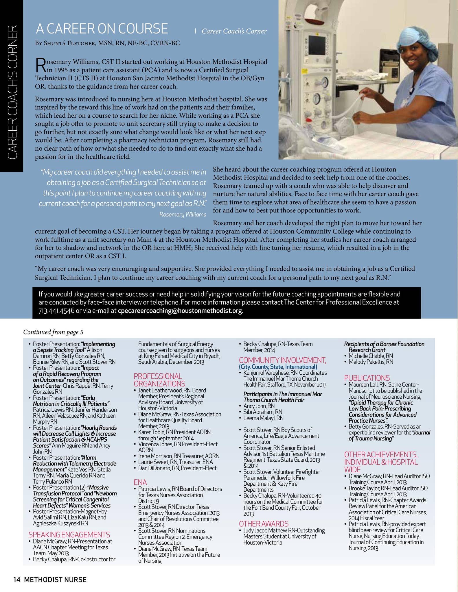 Houston Methodist Nurse January 2014 by Houston Methodist Professional ...