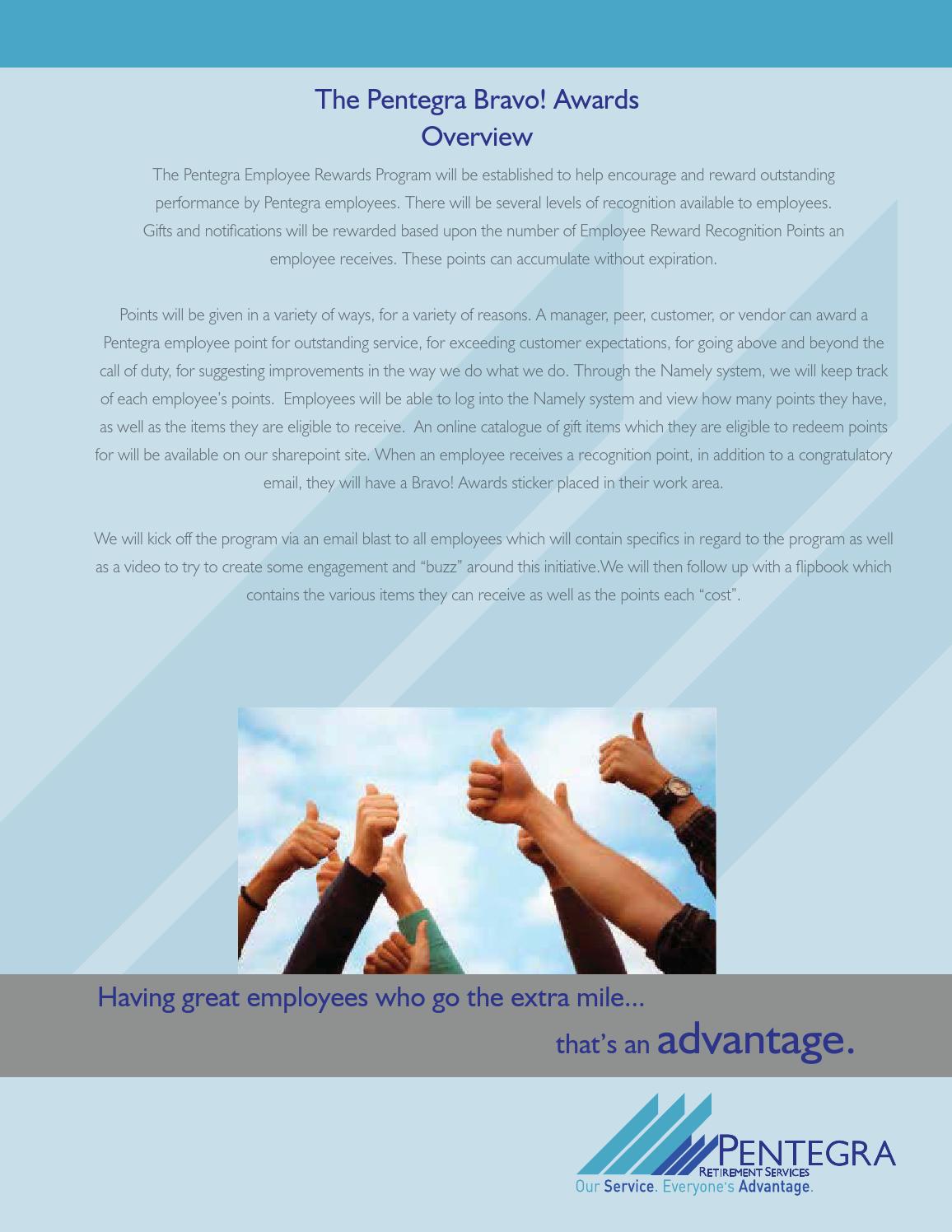Bravo Rewards Program by Pentegra Retirement Services - Issuu