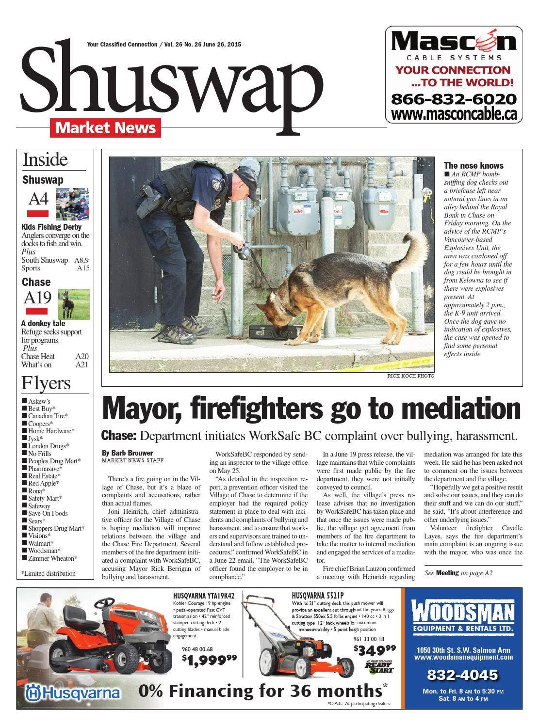 Salmon Arm Observer, June 26, 2015 by Black Press Media Group - Issuu