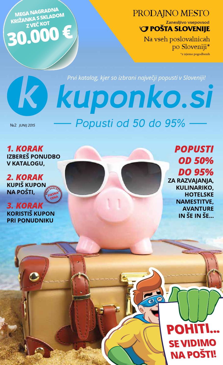 Kuponko katalog st2 Slovenija by Vsikatalogi.si - Issuu